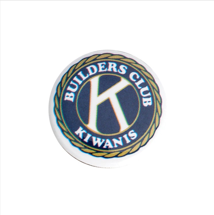 Builders Club Member Button | Kiwanis Family Products